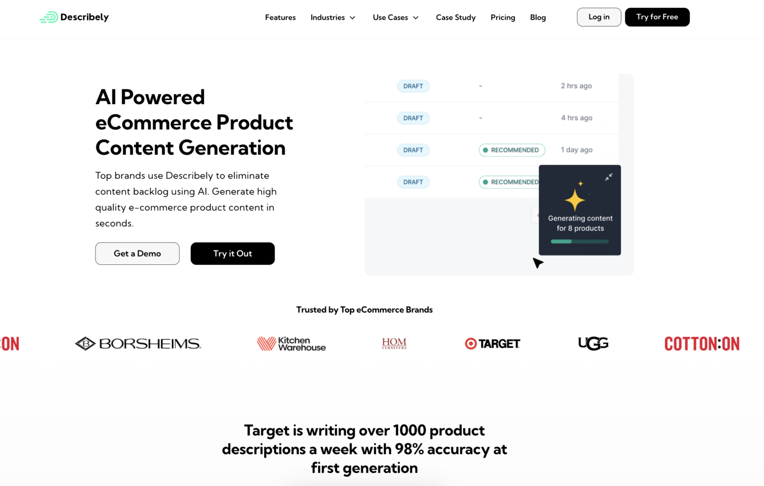 Describely. vs Copy.ai For eCommerce Content (With Examples)